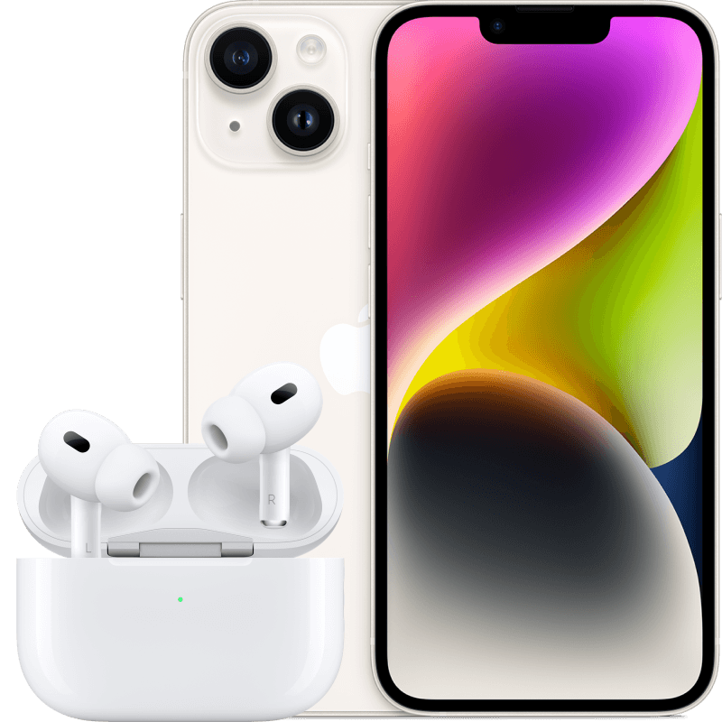 iPhone 14 128GB 5G AirPods Pro 2. generacji